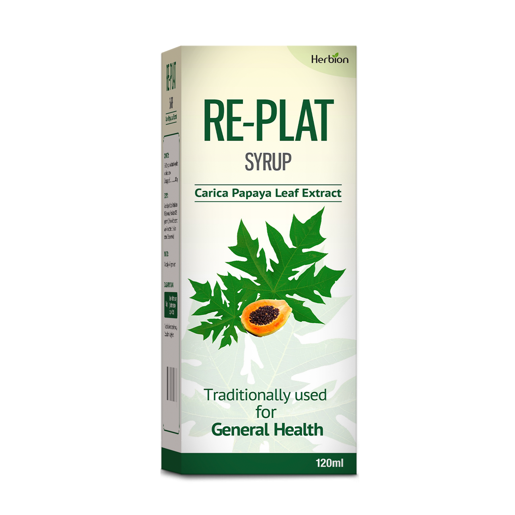 Re-Plat Syrup for General Health (Papaya Extract) 100ml